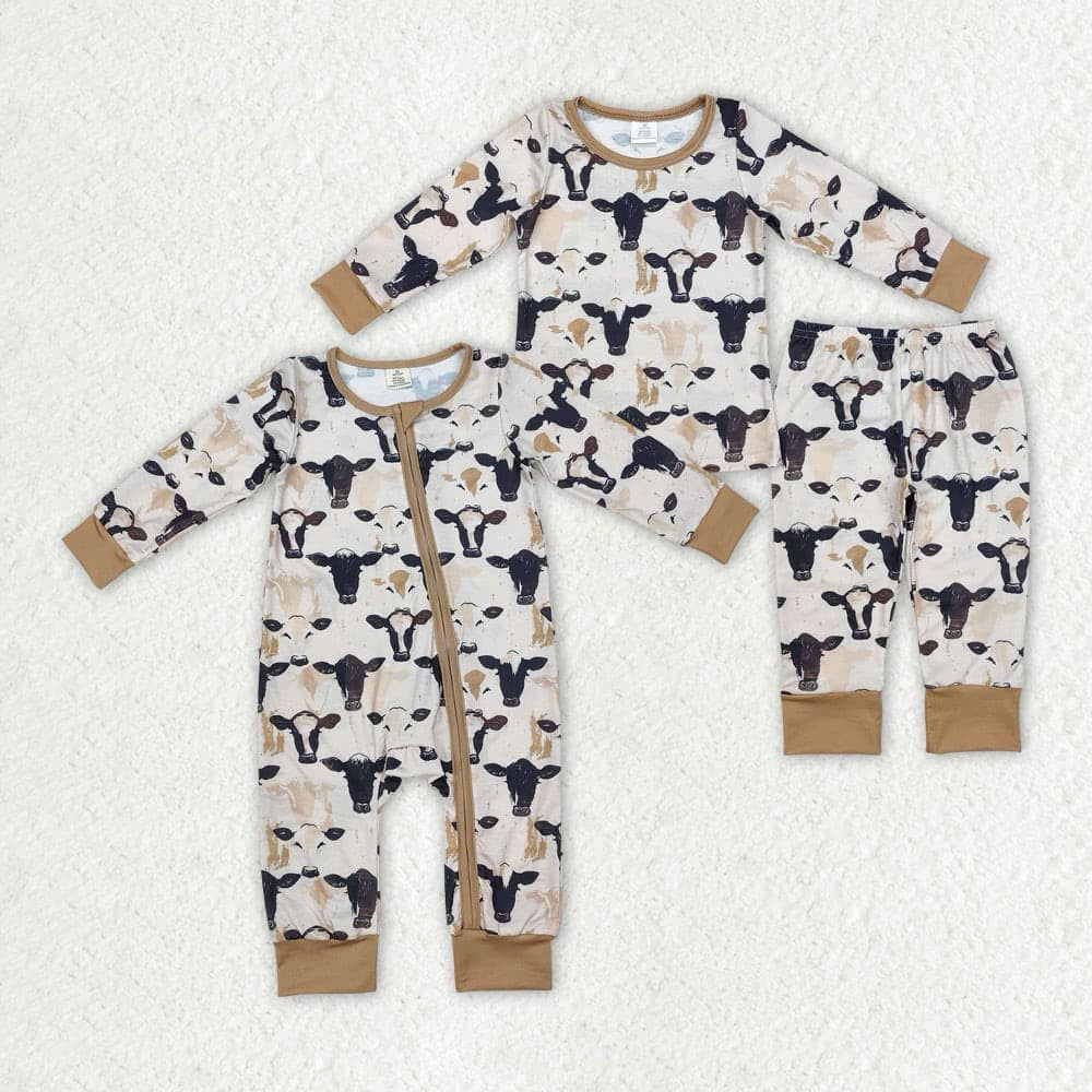 Cow pajamas – Rhinestones n Rodeo